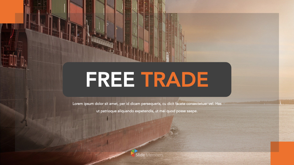 Free Trade beautiful keynote templates|IT/Commerce