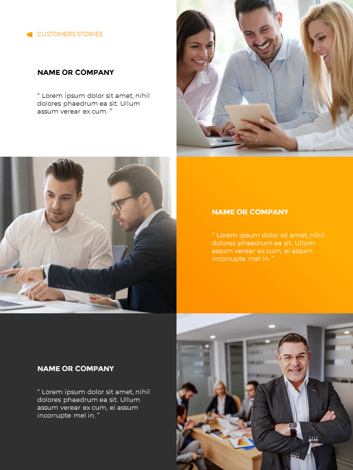 Start Project Multipurpose Template Design PPT Design