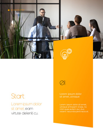 Start Project Multipurpose Template Design PPT Design