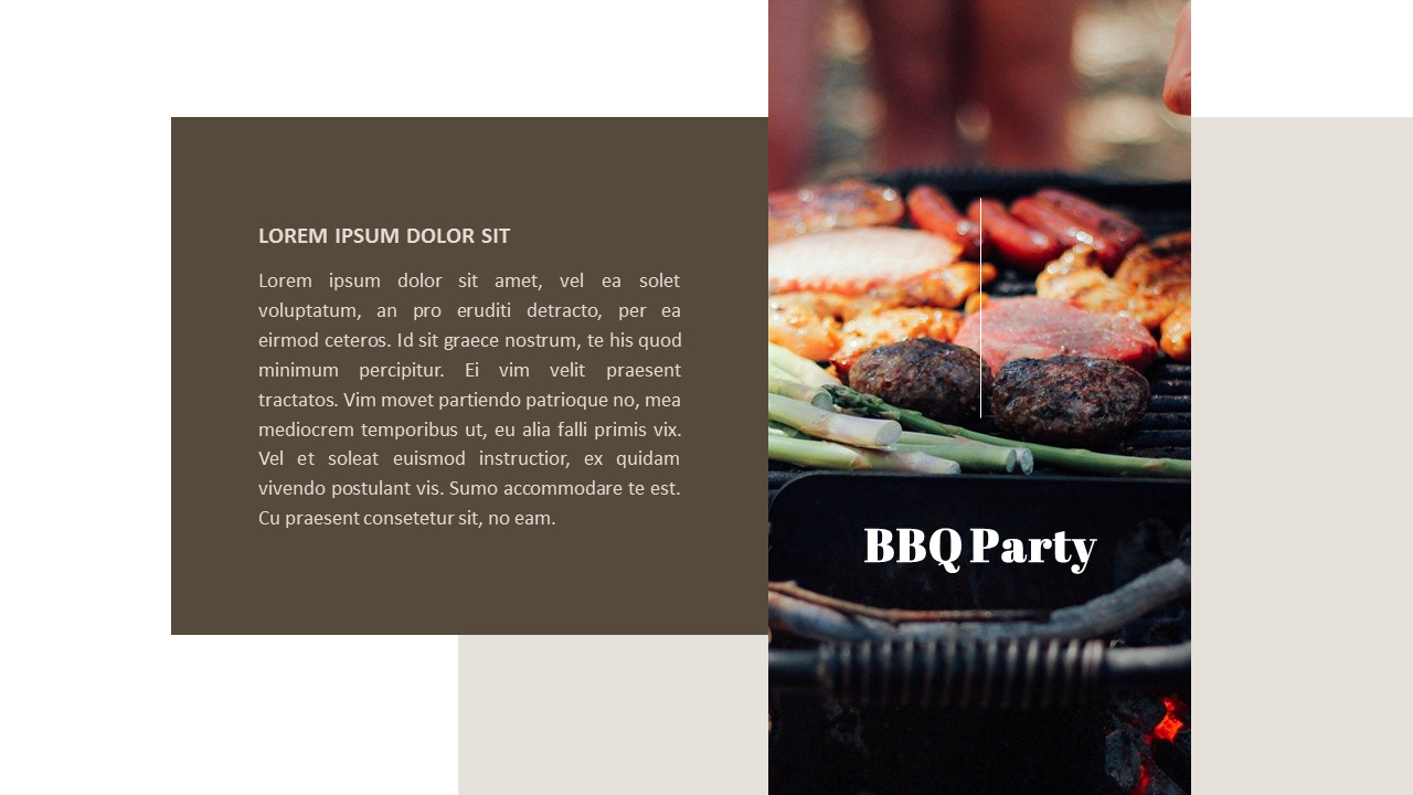 BBQ Garden Party PowerPoint Presentation Slides|Business|Templates