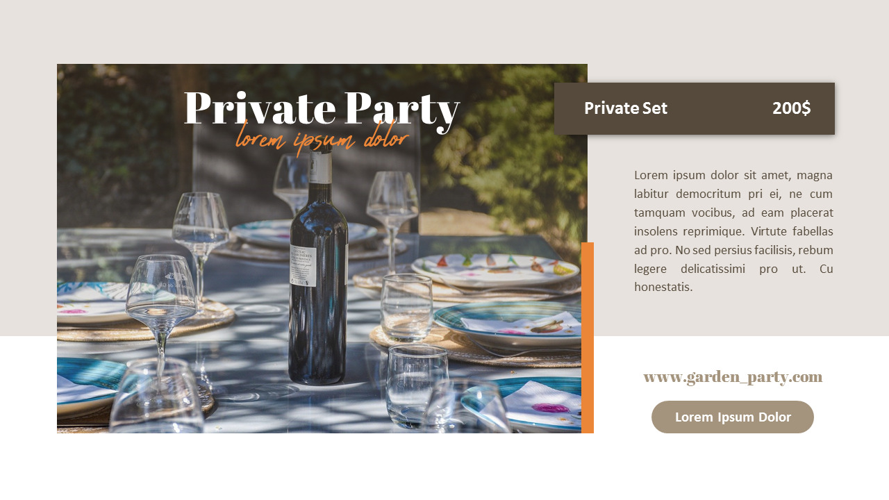 BBQ Garden Party PowerPoint Presentation Slides|Business|Templates
