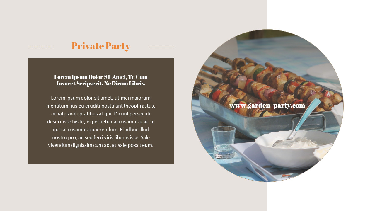 BBQ Garden Party PowerPoint Presentation Slides|Business|Templates