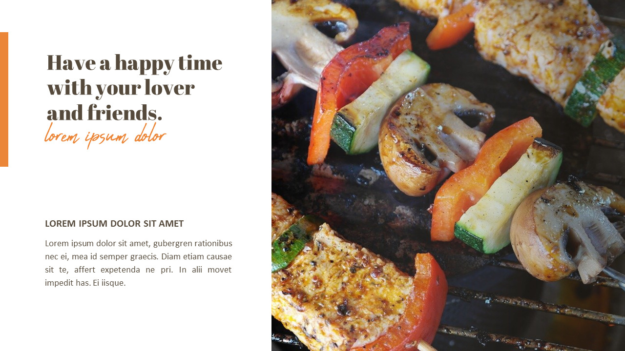 BBQ Garden Party PowerPoint Presentation Slides|Business|Templates