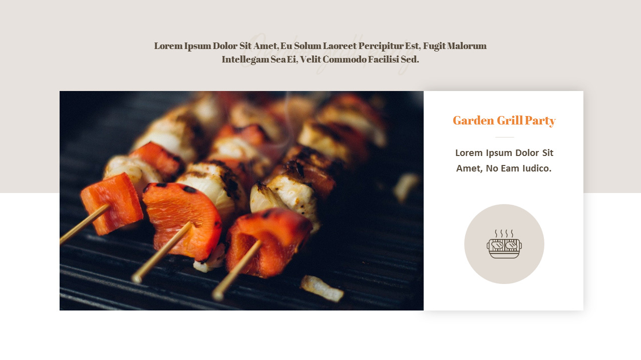 BBQ Garden Party PowerPoint Presentation Slides|Business|Templates