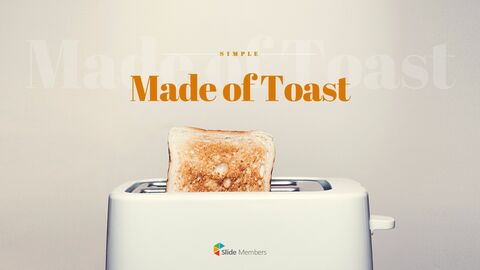 Made of Toast Simple Templates|Business|PPT