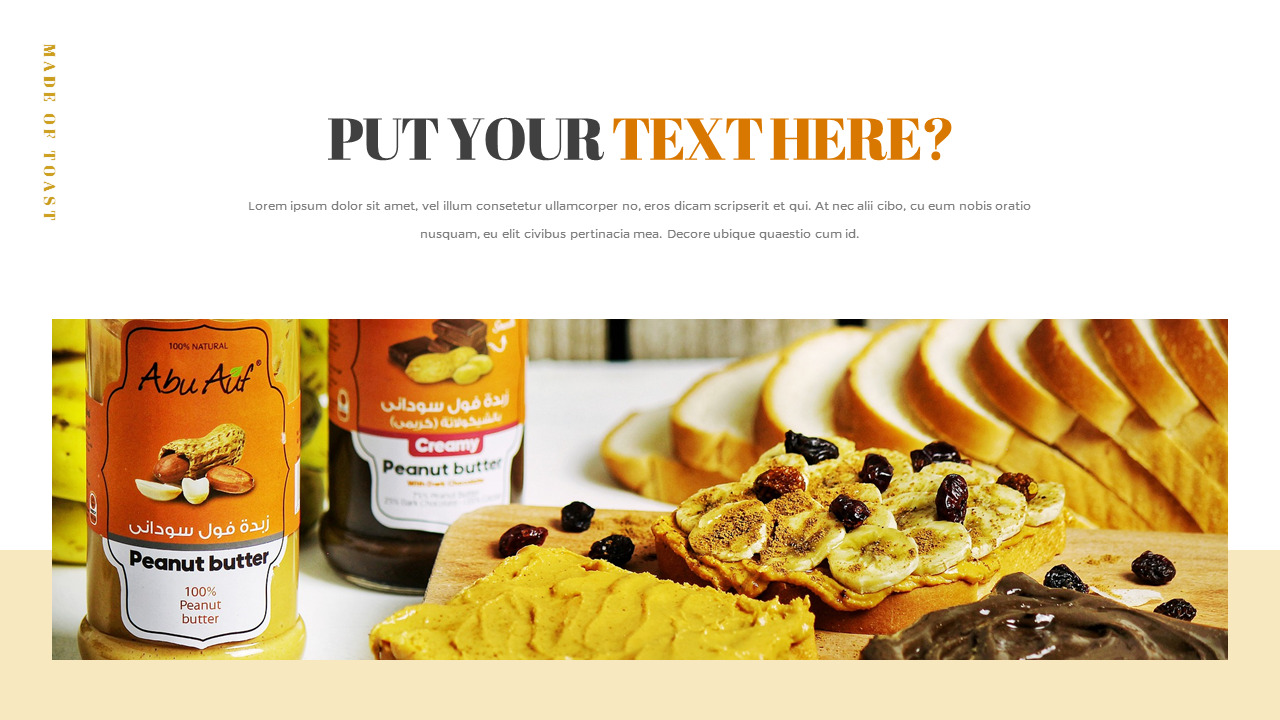 Made of Toast Simple Templates|Business|PPT