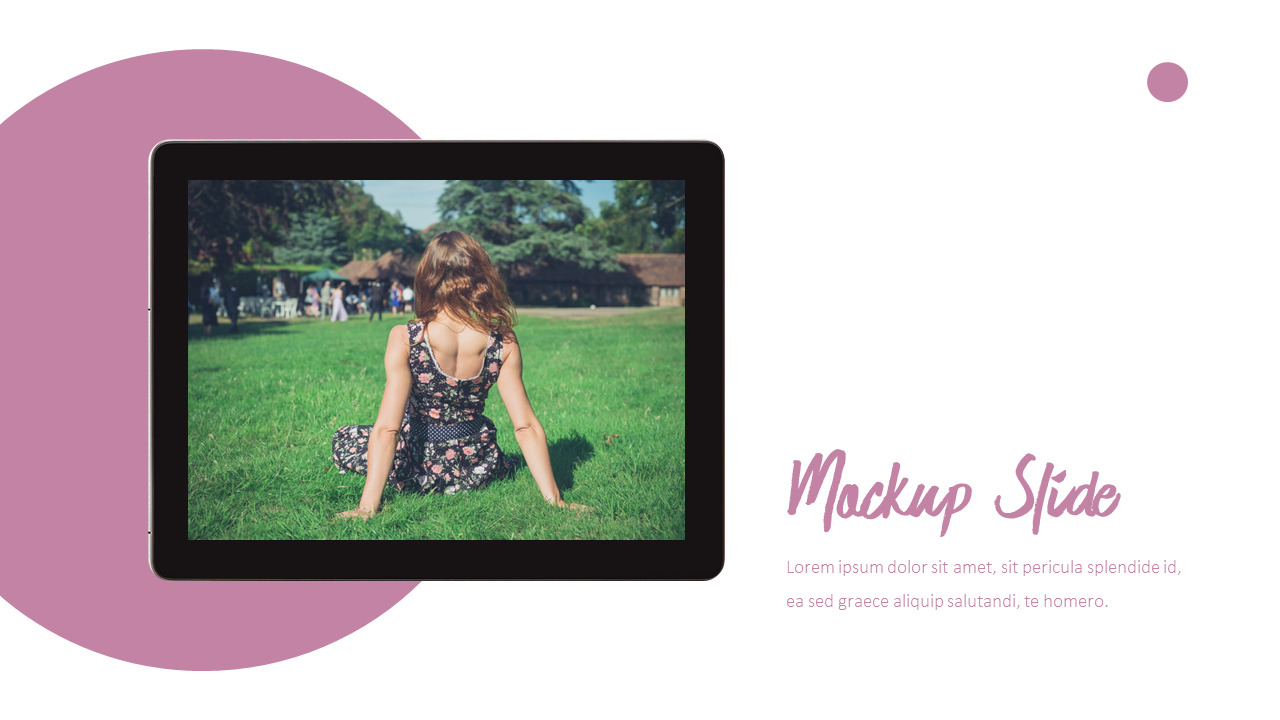 Spring Picnic powerpoint template|Lifestyle