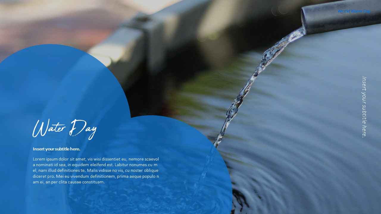 World Water Day PowerPoint Design|Lifestyle|Templates