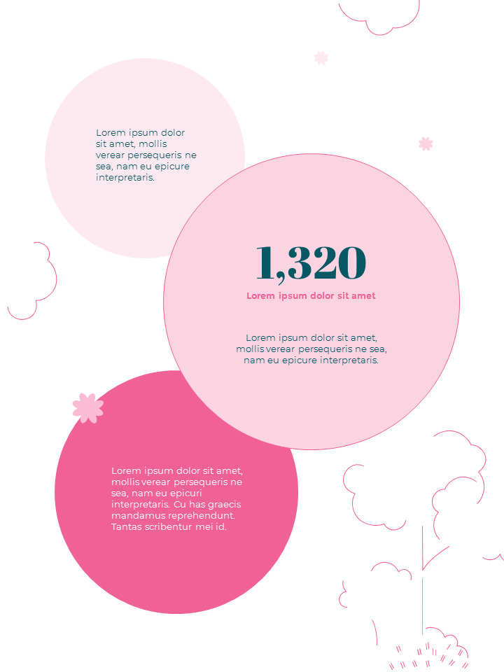 Spring Theme Illustrated PowerPoint Template – Floral Spring Deck