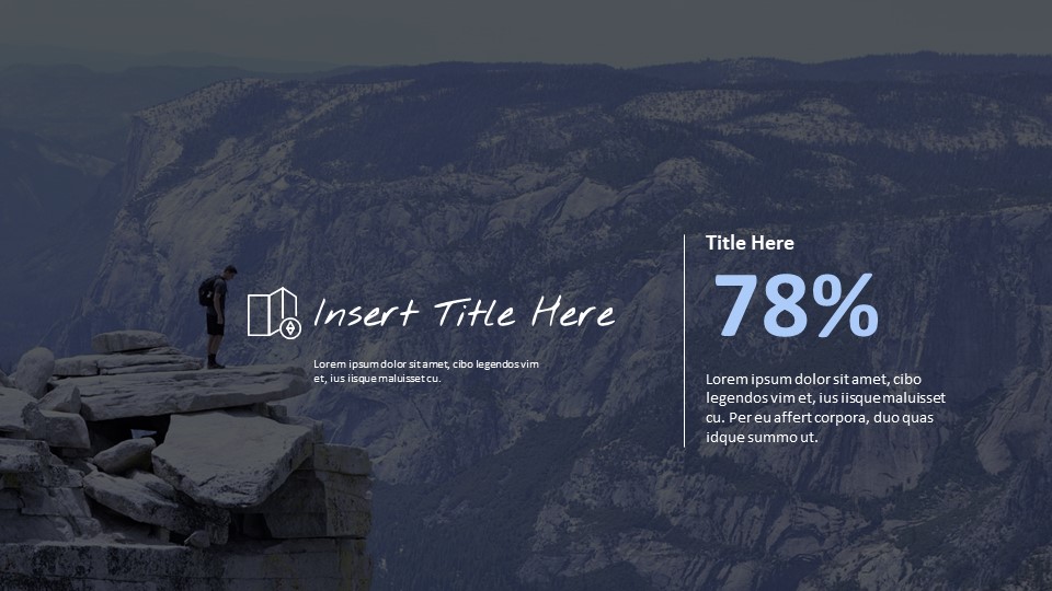Mountain Hiking Google Presentation Slides
