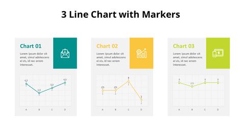 3 Line Chart with Markers