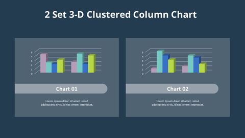 3D Clustered Column Chart