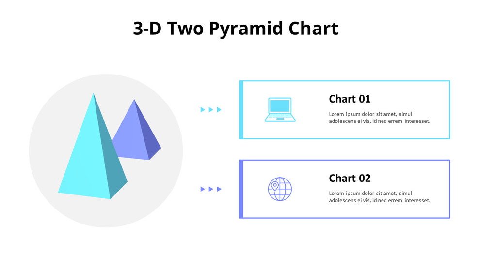 3D Pyramid Chart|Column