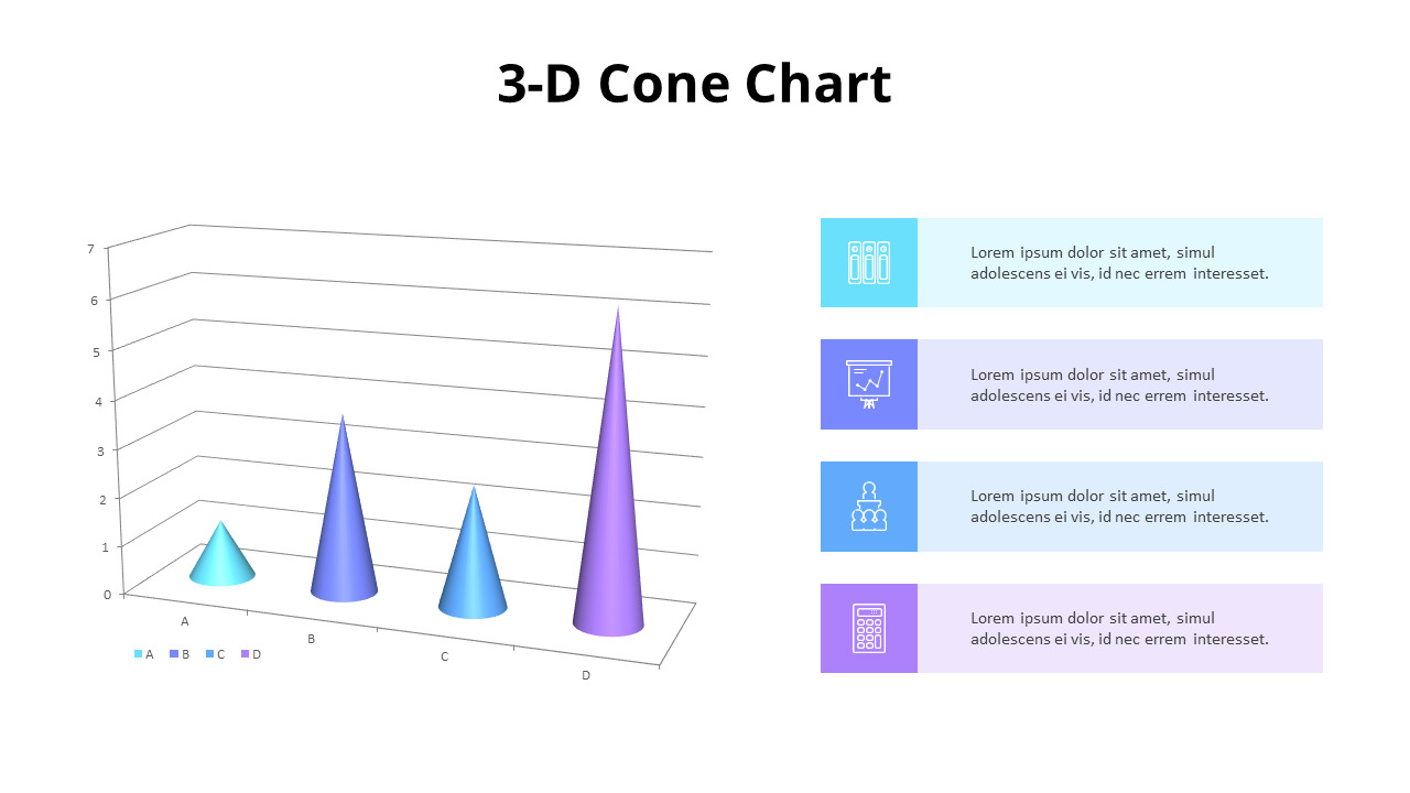 3D 피라미드 차트|세로막대형