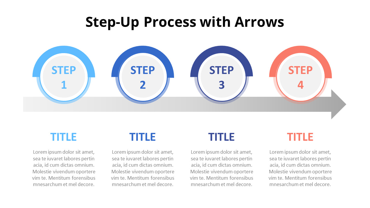 Arrow Timeline Process Diagram