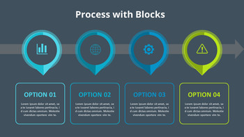 Arrow Timeline Process Diagram