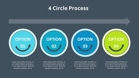 Arrow Timeline Process Diagram