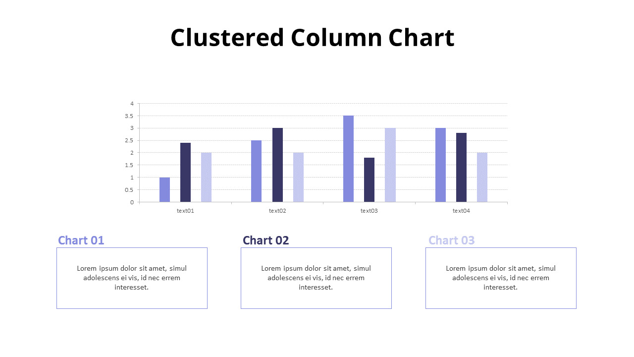 Clustered Column Chart with Color Bar