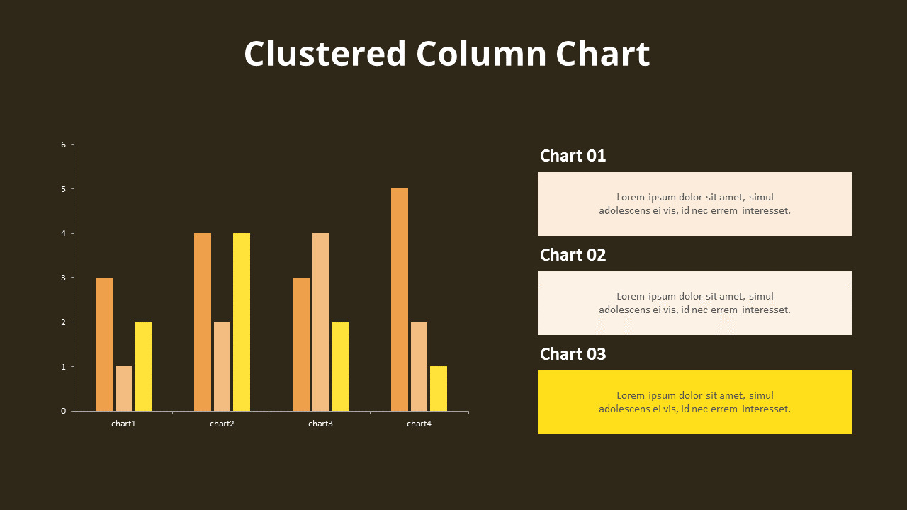 Clustered Column Chart with Color Bar