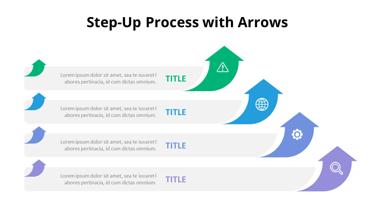 Process With Arrows Diagram