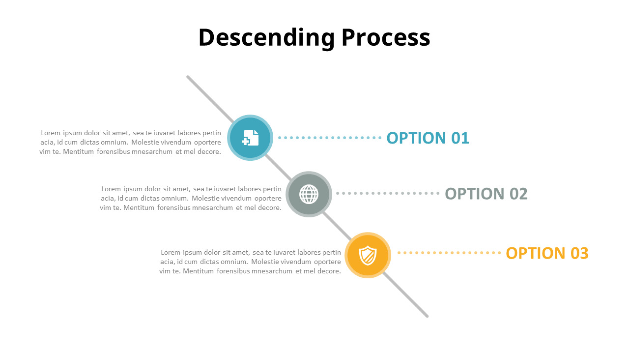 Upward Linear Process Diagram