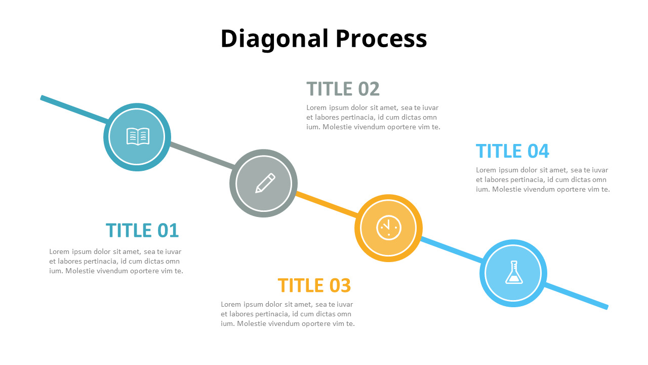 Upward Linear Process Diagram