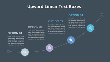 Upward Linear Process Diagram