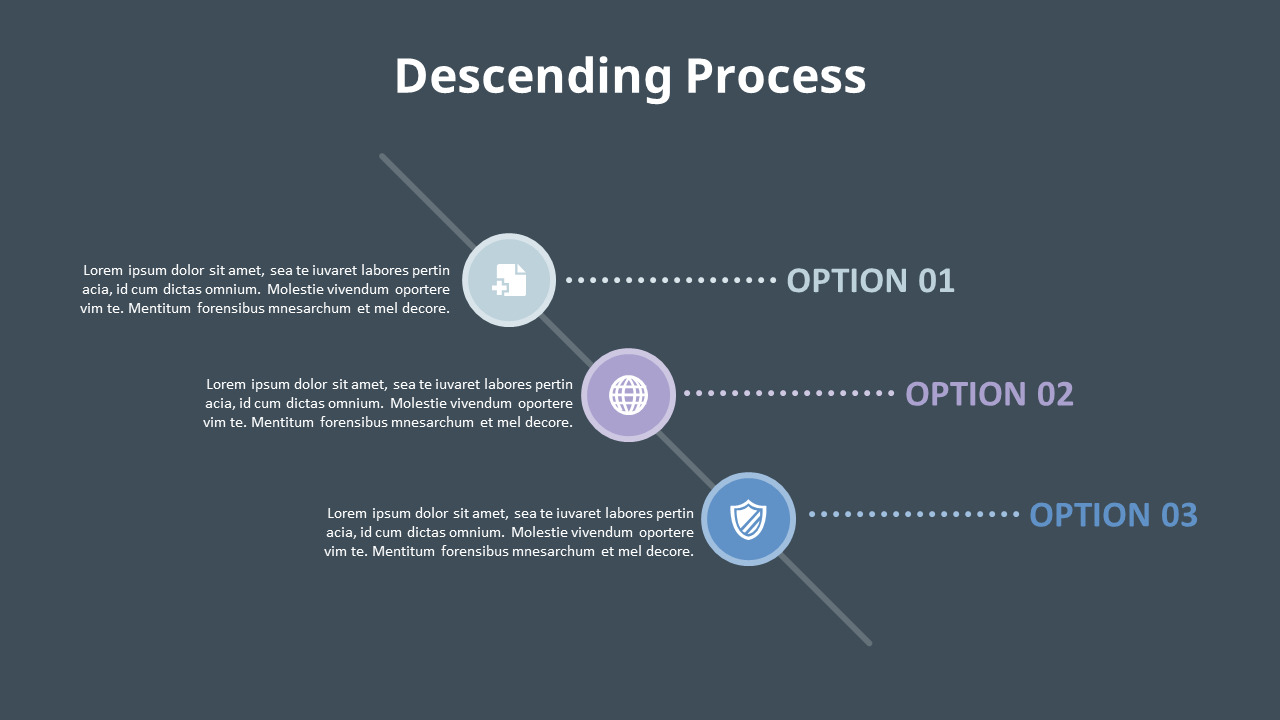 Upward Linear Process Diagram