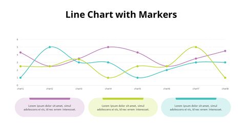 Wave Line Chart With List