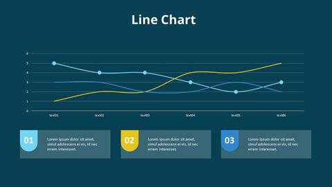 Wave Line Chart With List