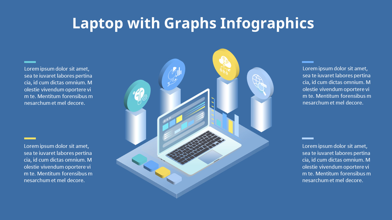 3d Laptop Graphic Infographic Diagram|Infographics