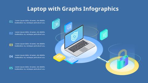 3d Laptop Graphic Infographic Diagram|Infographics