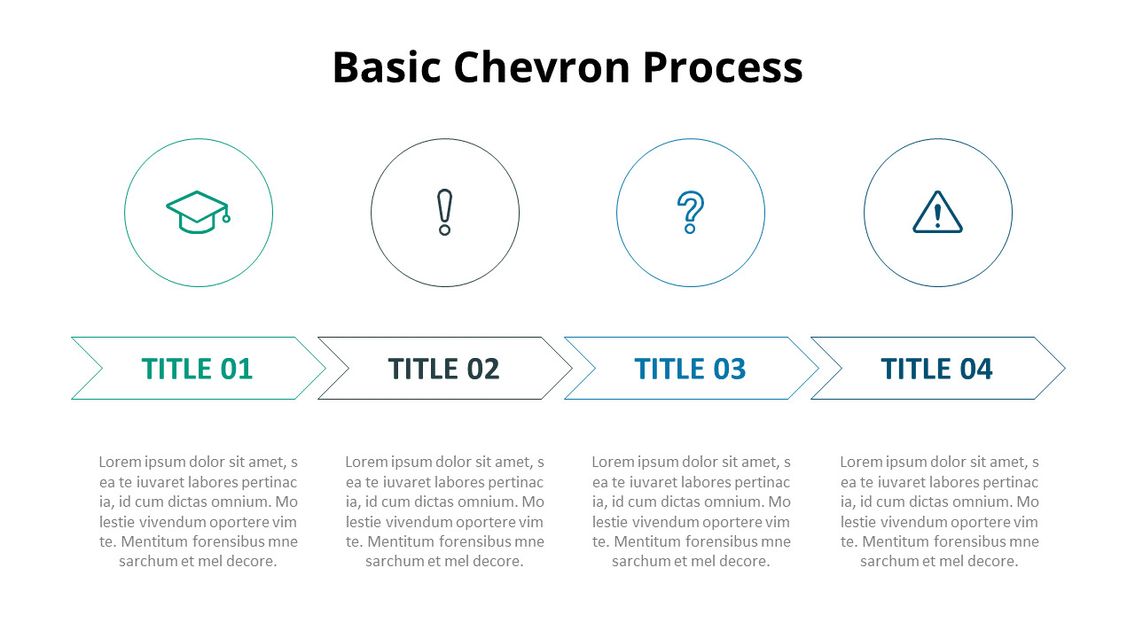 Chevron Timeline Process Diagram