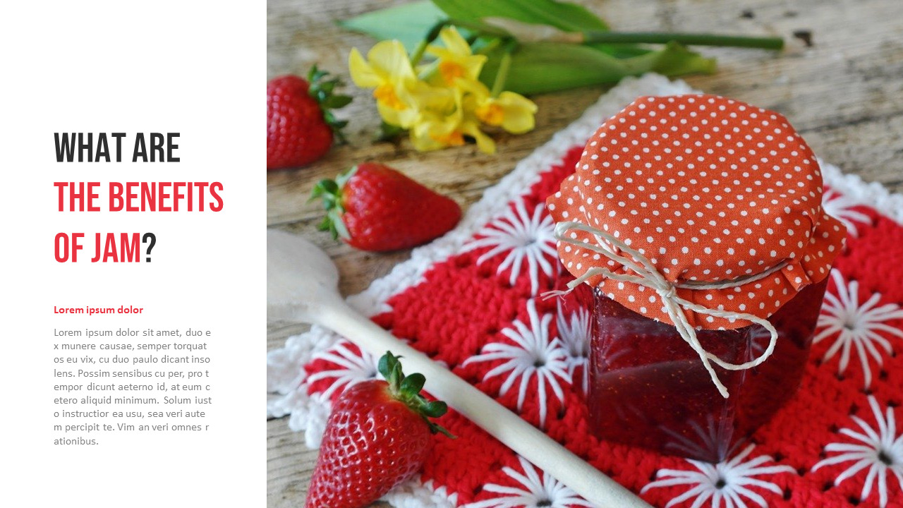 Fruit Jam Design brief Templates|Lifestyle|PPT