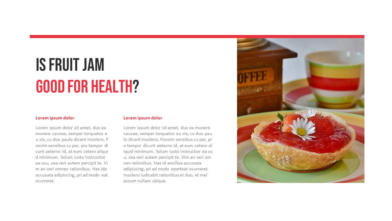 Fruit Jam Design brief Templates|Lifestyle|PPT