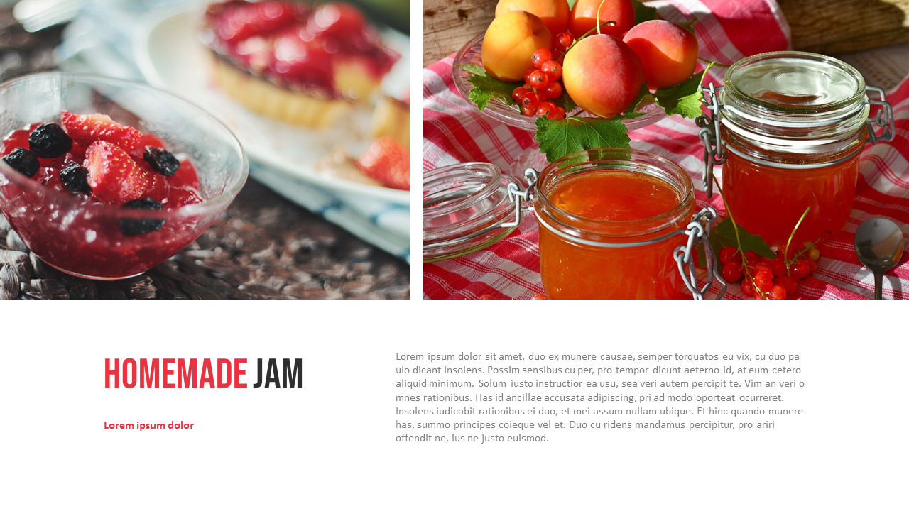 Fruit Jam Design brief Templates|Lifestyle|PPT
