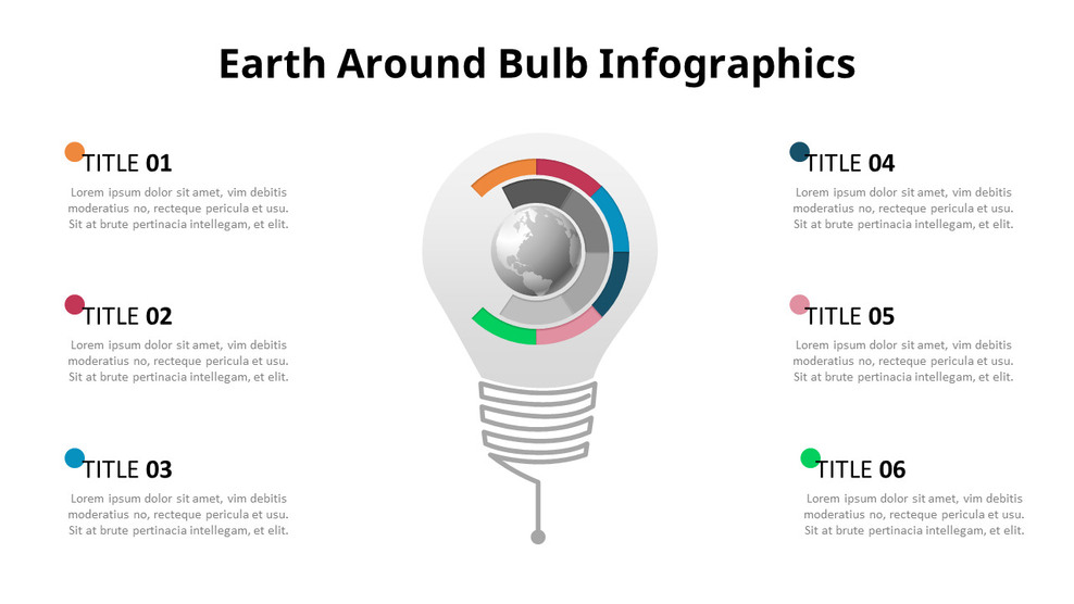 Light Bulb Infographics Diagram