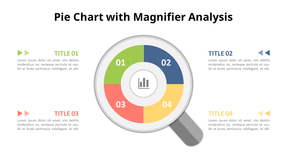 Magnifying Glass Infographic Diagram|Infographics