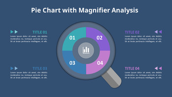 Magnifying Glass Infographic Diagram|Infographics