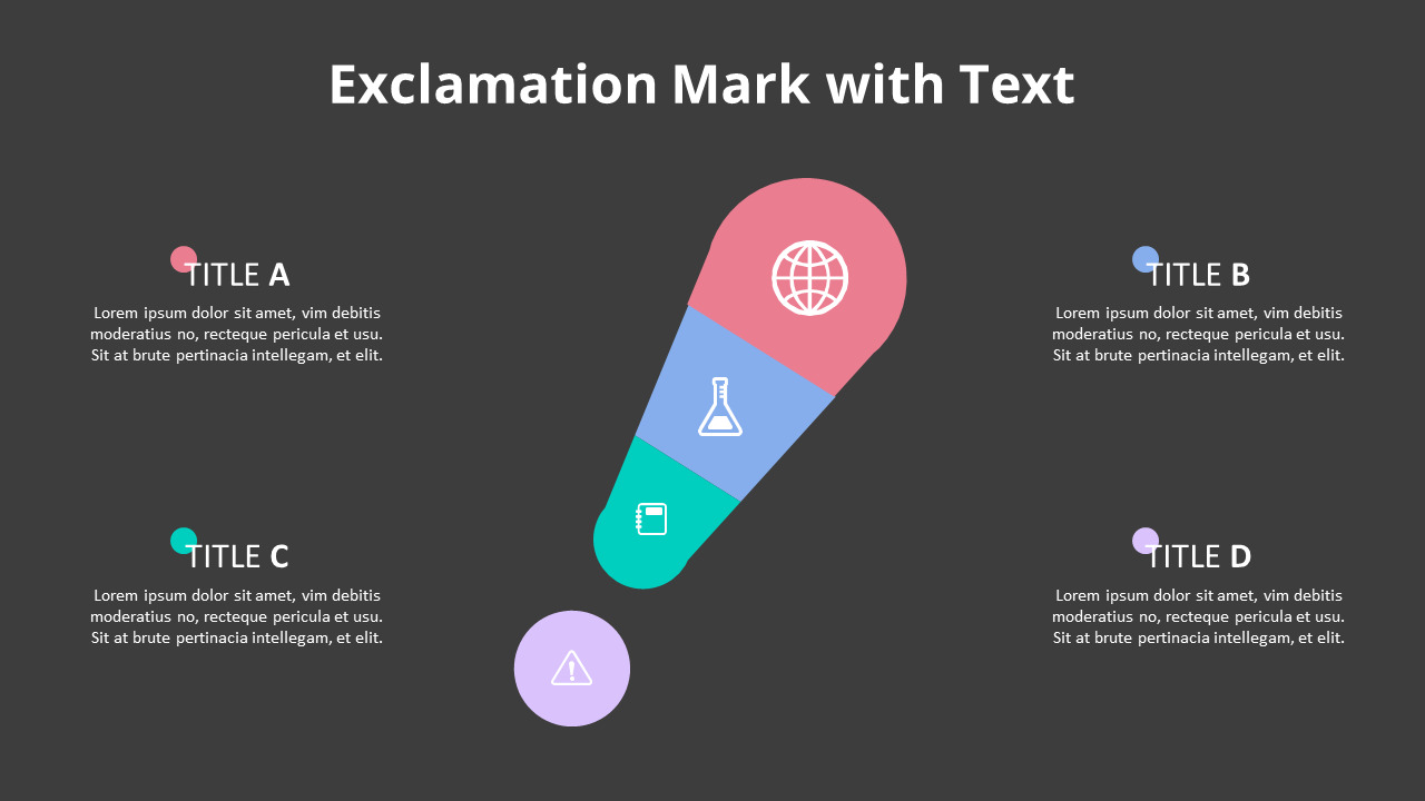 Question Mark & Exclamation Mark Infographics Diagram