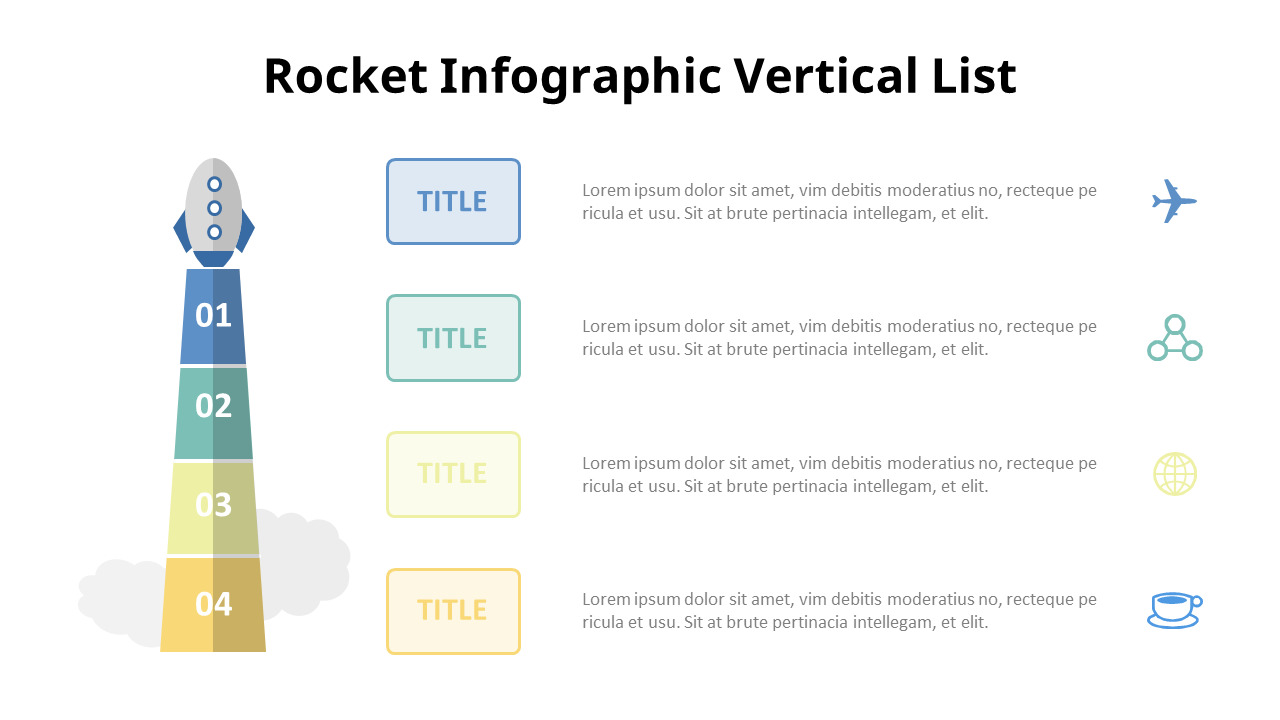 Rocket Infographics Diagram