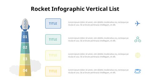 Rocket Infographics Diagram