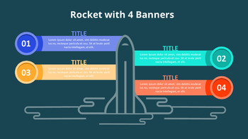 Rocket Infographics Diagram