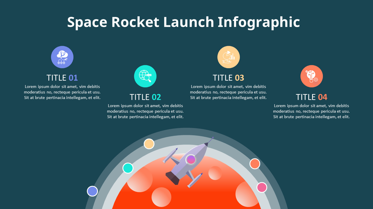 Rocket Infographics Diagram