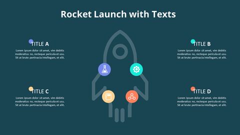 Rocket Infographics Diagram