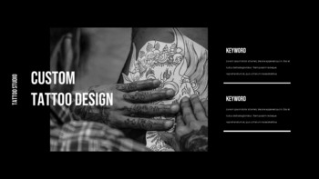 Tattoo Studio Best PPT Slides
