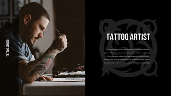 Tattoo Studio Best PPT Slides