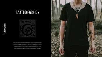 Tattoo Studio Best PPT Slides