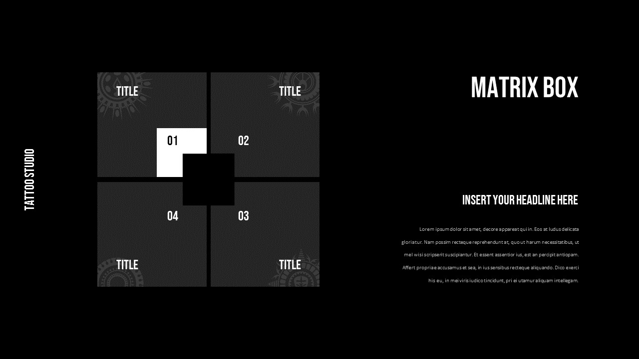 Tattoo Studio Best PPT Slides