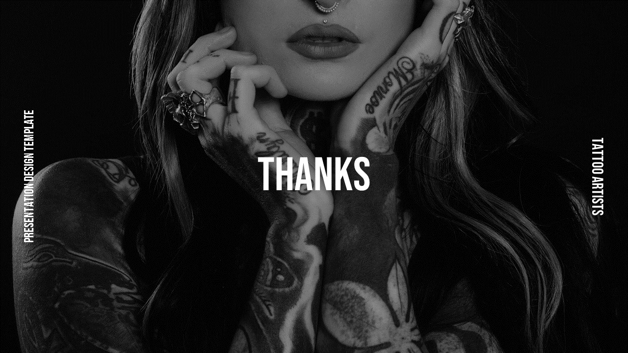 Tattoo Studio Best PPT Slides